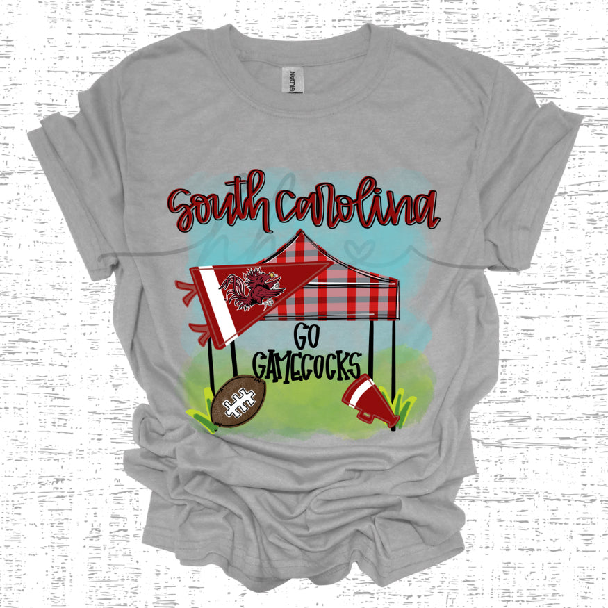 Gamecocks Tailgate Tent DTF Print – Harris Homespun